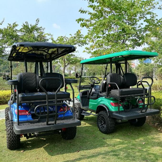 OEM Electric Lifted Golf Cart 4 Seater Self-Adjusting Rack And Pinion ...