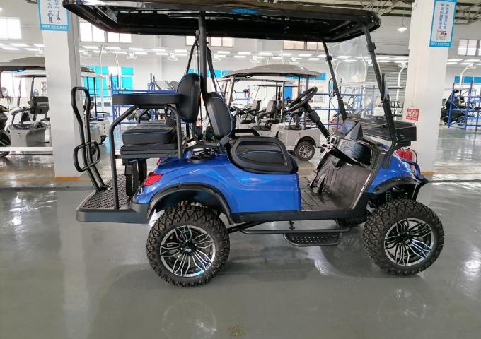 OEM Electric Lifted Golf Cart 4 Seater Self-Adjusting Rack And Pinion ...
