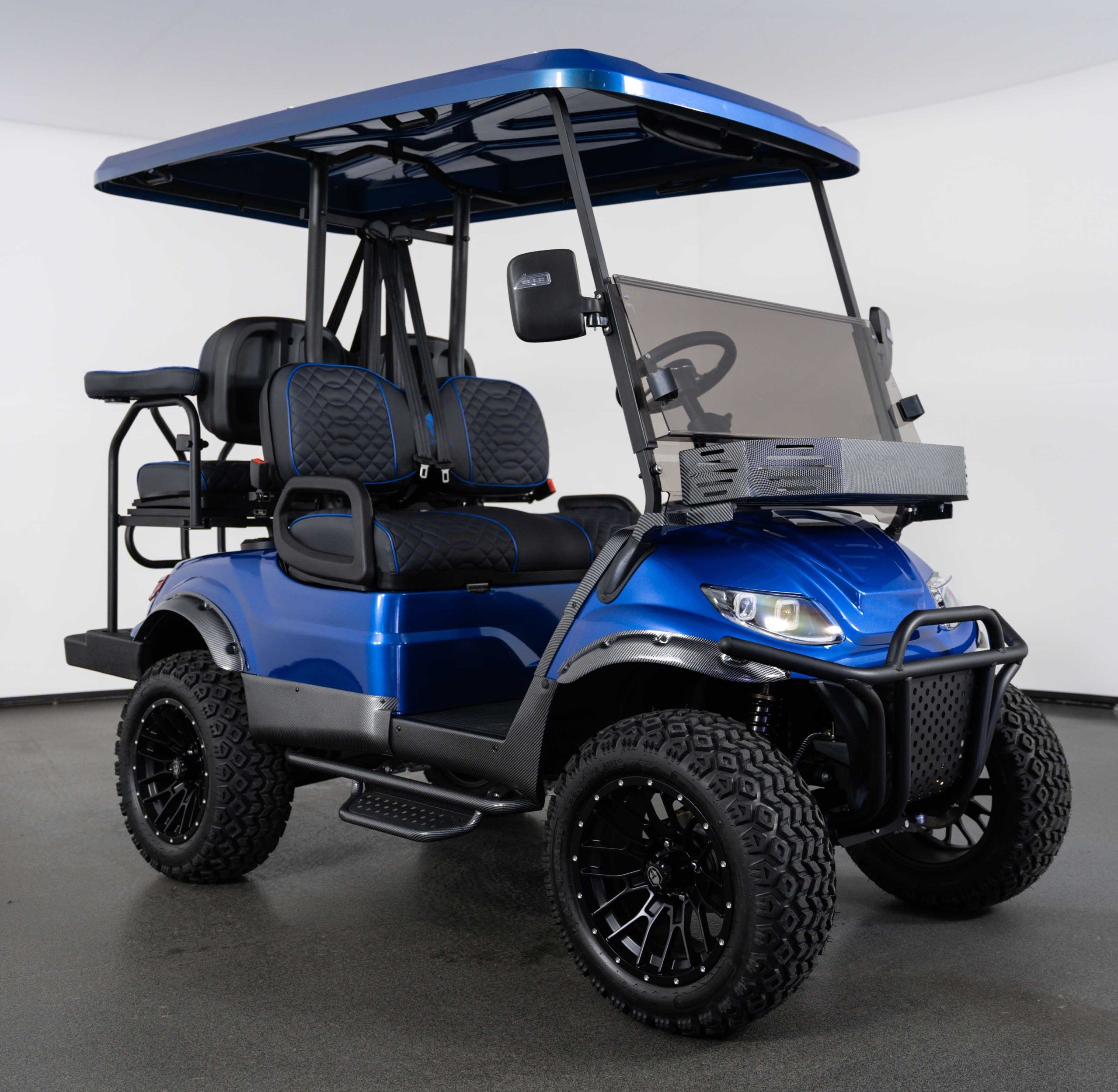 70-90 Mileage 25mph Electrical Golf Cart High End Upgradeable ...