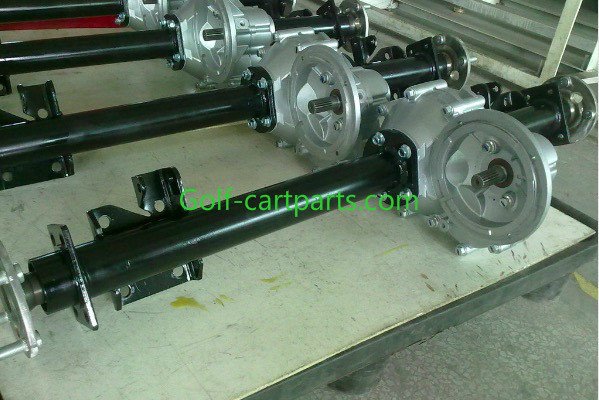 Gas Powered Golf Cart Transmission Go Kart Transaxle 850mm Axle Length