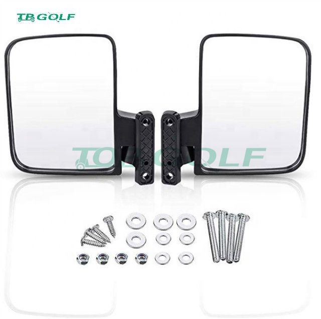 Durable Golf Cart Side Mirrors HD Vision / Golf Cart Accessories ...