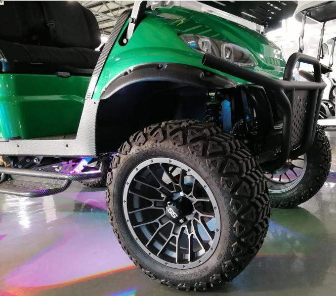 High Chassis Electric Golf Cart 4 Wheel Disc Brake Off Road Wheel 10 ...